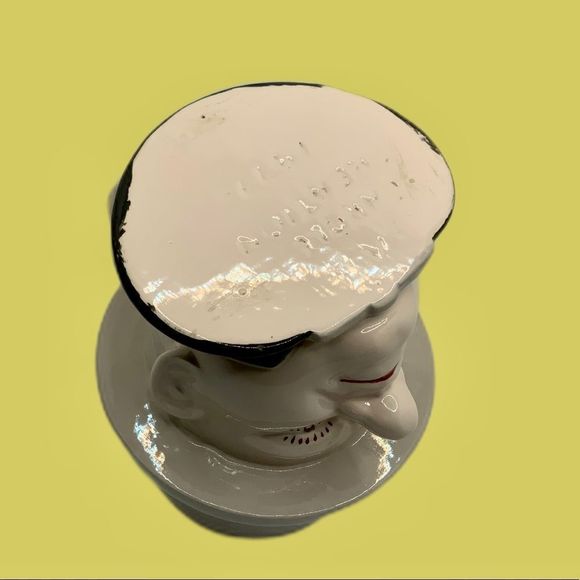 Vintage | Dining | Vintage 977 Face Mug Ceramic Top Hat 7s Porcelain ...